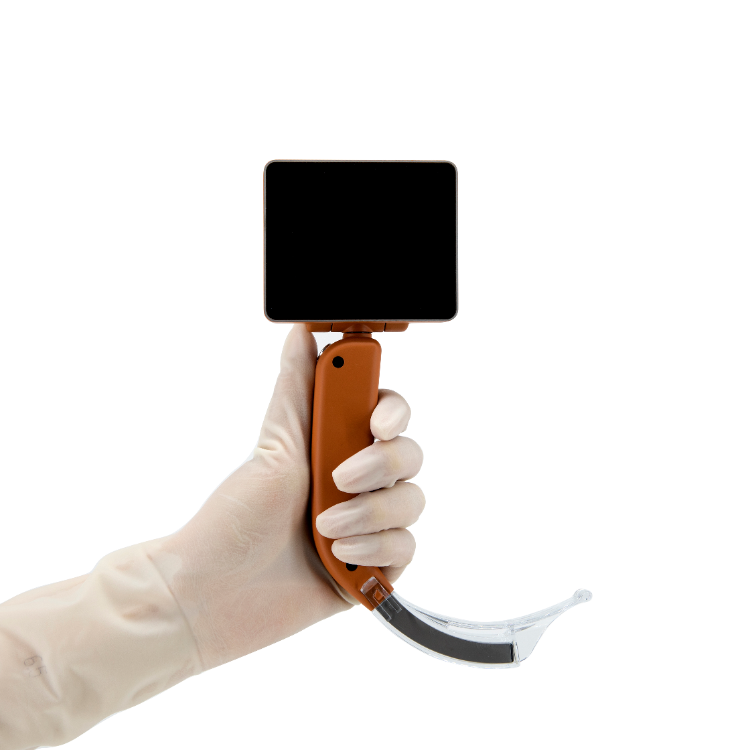 Three Four Blades Reusable Video Laryngoscope Medical Reusable Led ...