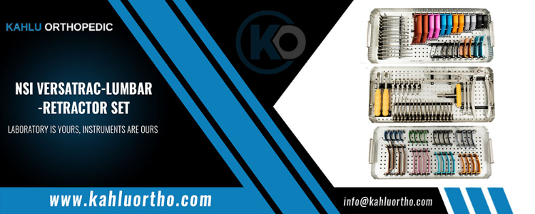 Nsi Clear Cleartrac Versatrac Lumbar Retractor Set Stainless Steel ...