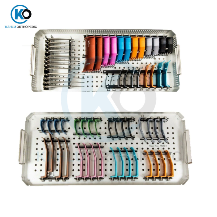 Nsi Clear Cleartrac Versatrac Lumbar Retractor Set Stainless Steel ...