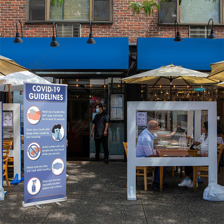 Aluminum Roll Up Banner Economical Portable Retractable Pull Up Banner ...