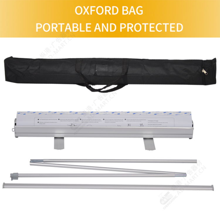 Aluminum Roll Up Banner Economical Portable Retractable Pull Up Banner ...