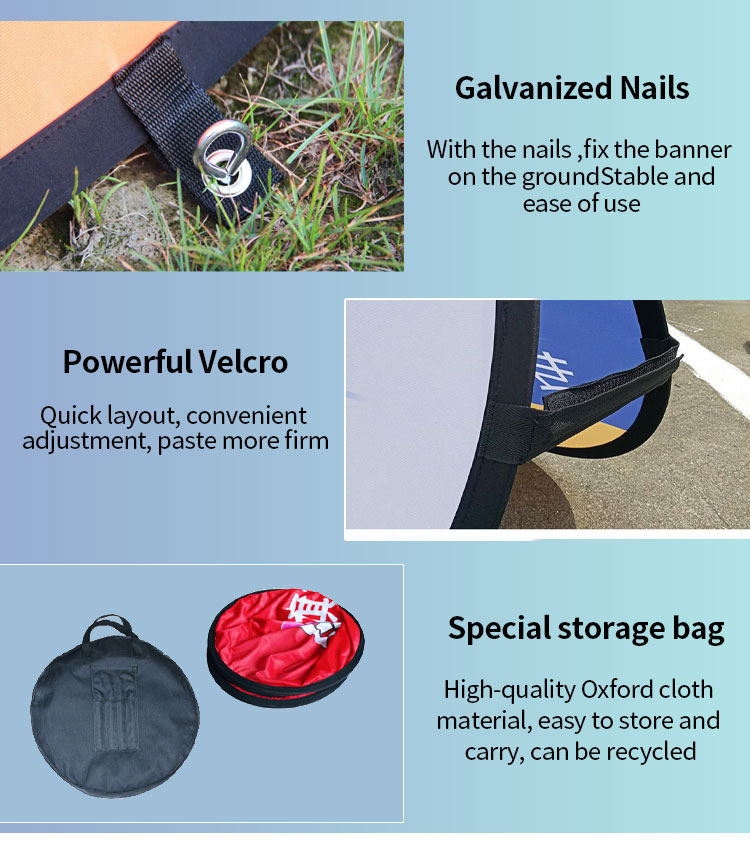 Custom Exhibition Golf Oval Pop Up Banner Pop Up A Frame, China Custom ...