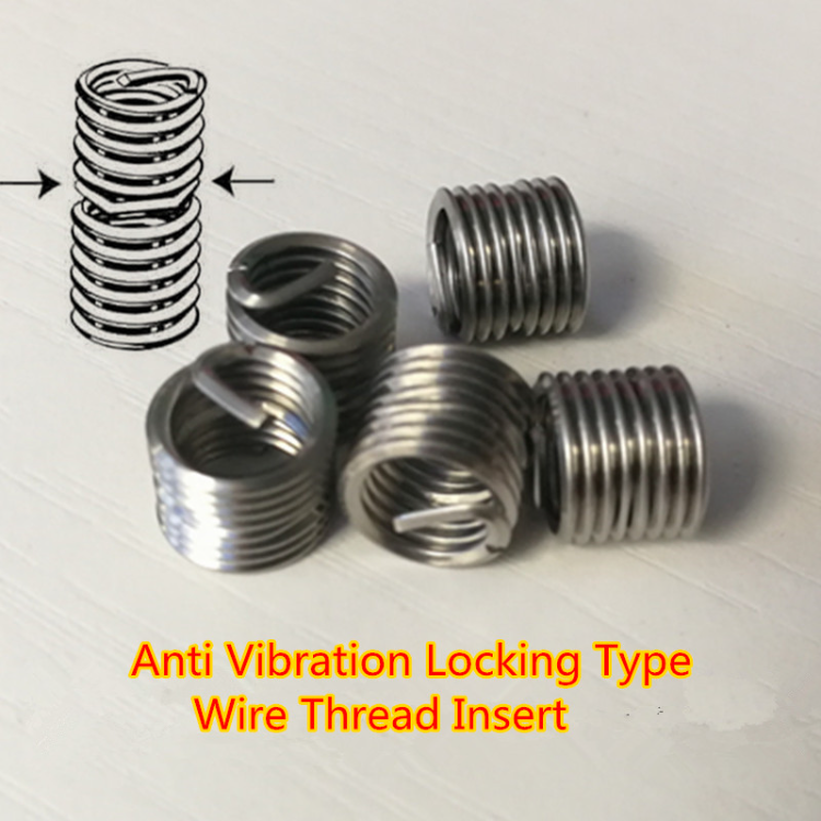 18-8 Stainless Steel Wire Thread Repair Insert M6 M8 M10 Screws Sleeve ...