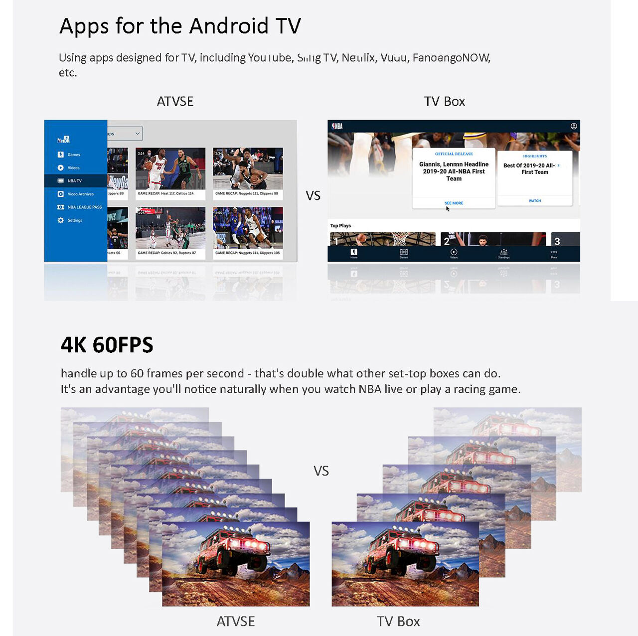 Compre Z6 Allwinner H313 Atv Android 10 Tv Box Con 2,4g/5,8g Dual Wifi ...