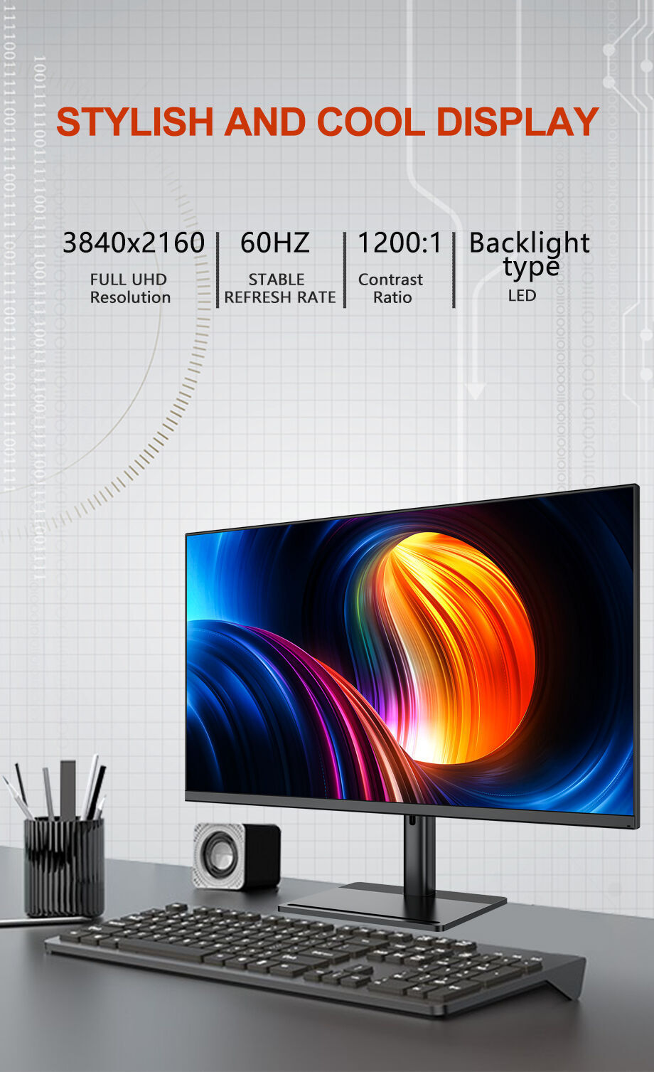 Factory Wholesale 3840x2160 With 60hz Uhd Widescreen Desktop Computer ...