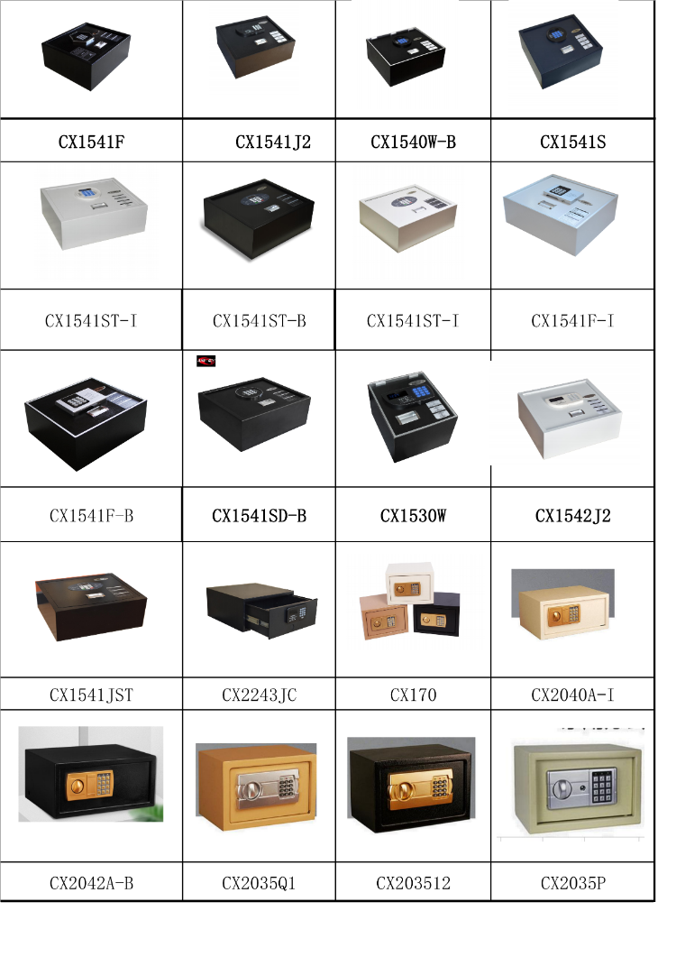 Hotel Mini Safe Box Money Safe With Digital Lock Wall Mount Key Safe ...