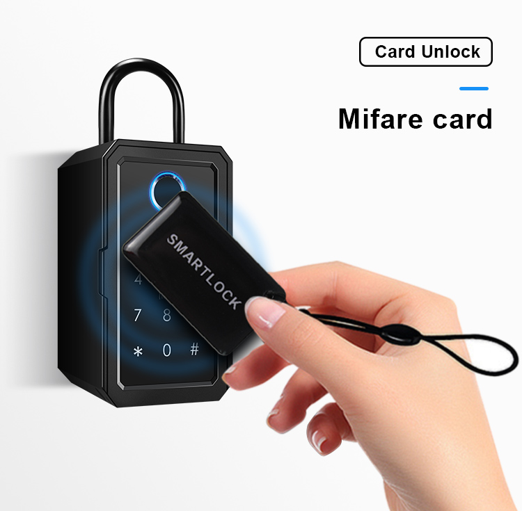 Buy Wholesale China Outdoor Wall Mounted Smart Key Safe Storage Box ...