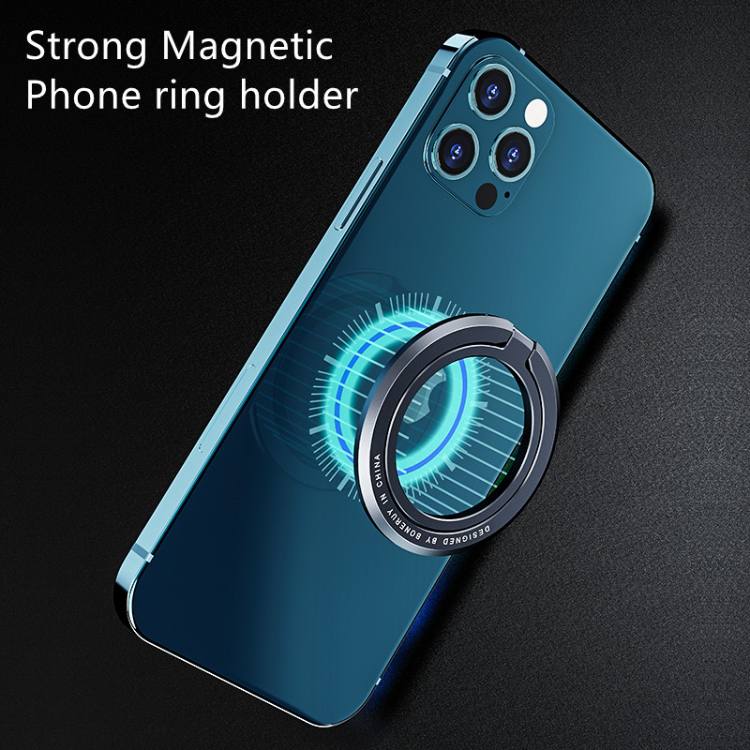 Boneruy Metal Magnetic Mobile Phone Grip Ring Holder For Cell Phone ...