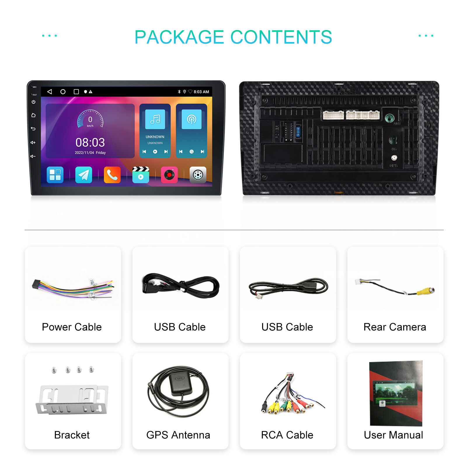 Buy Wholesale China Podofo 2+32g 2 Din Android Car Radio 9" 2.5d Touch ...