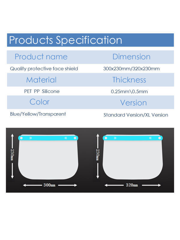 Wholesale Disposable Protector Adjustable Face Shield - Buy China ...