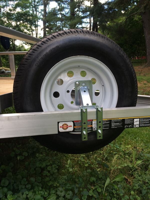 Buy Wholesale China Wholesale Custom Trailer Spare Tyre Brackets Spare ...