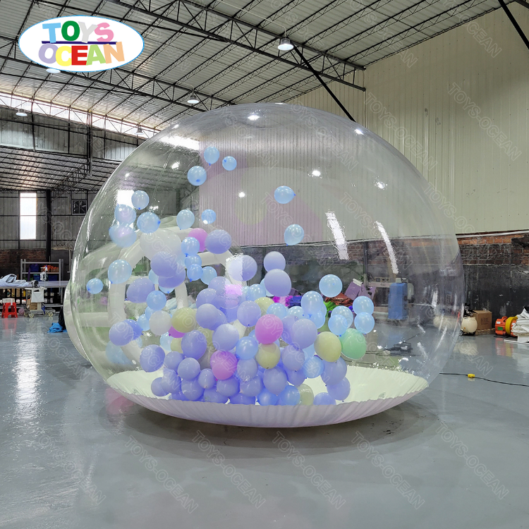 Outdoor Camping Bubble Hotel Tent Inflatable Clear Dome Tent Inflatable ...