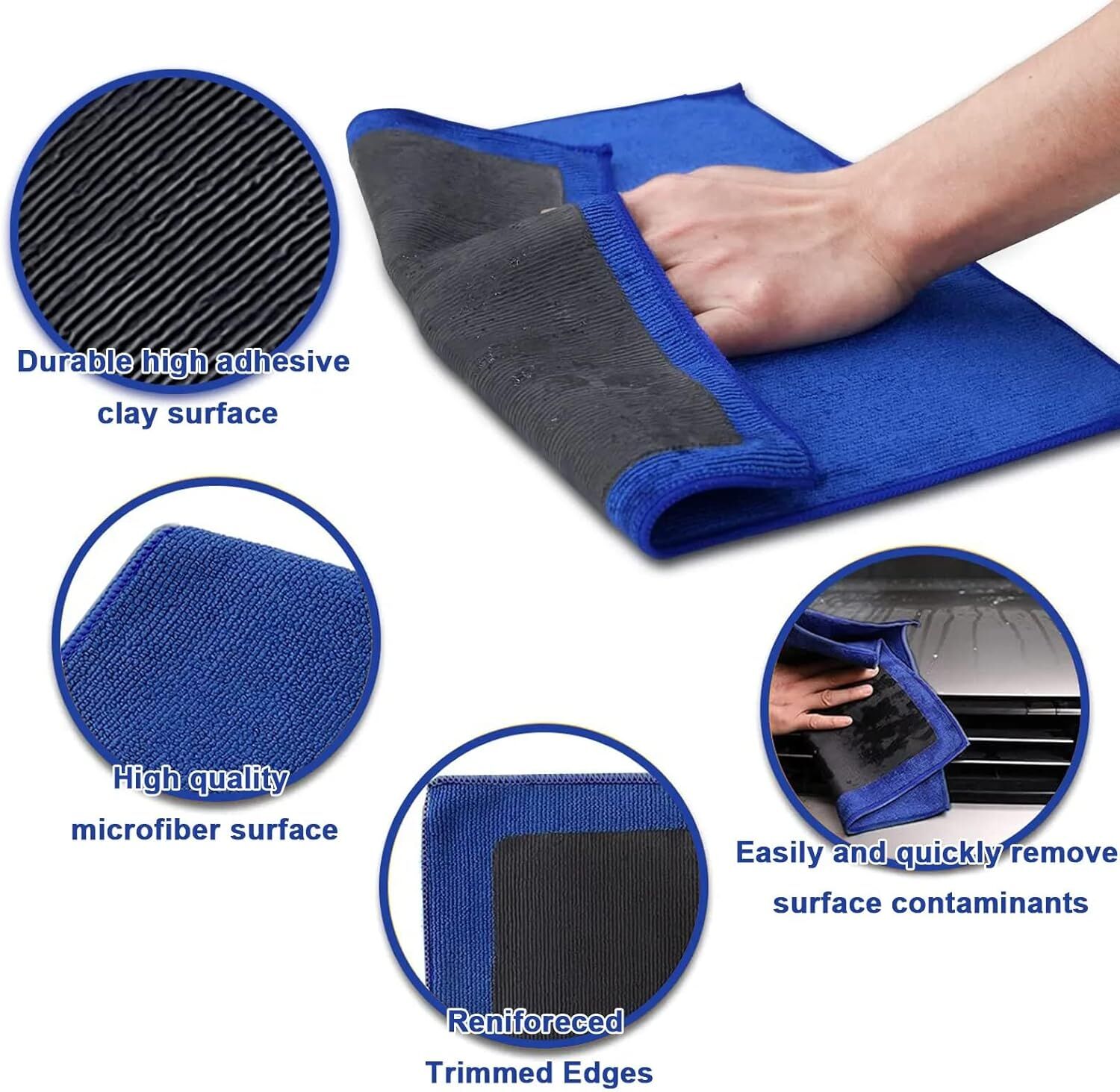 Buy Wholesale China Microfiber Cloth, Clay Towel For Cars, Detailing ...