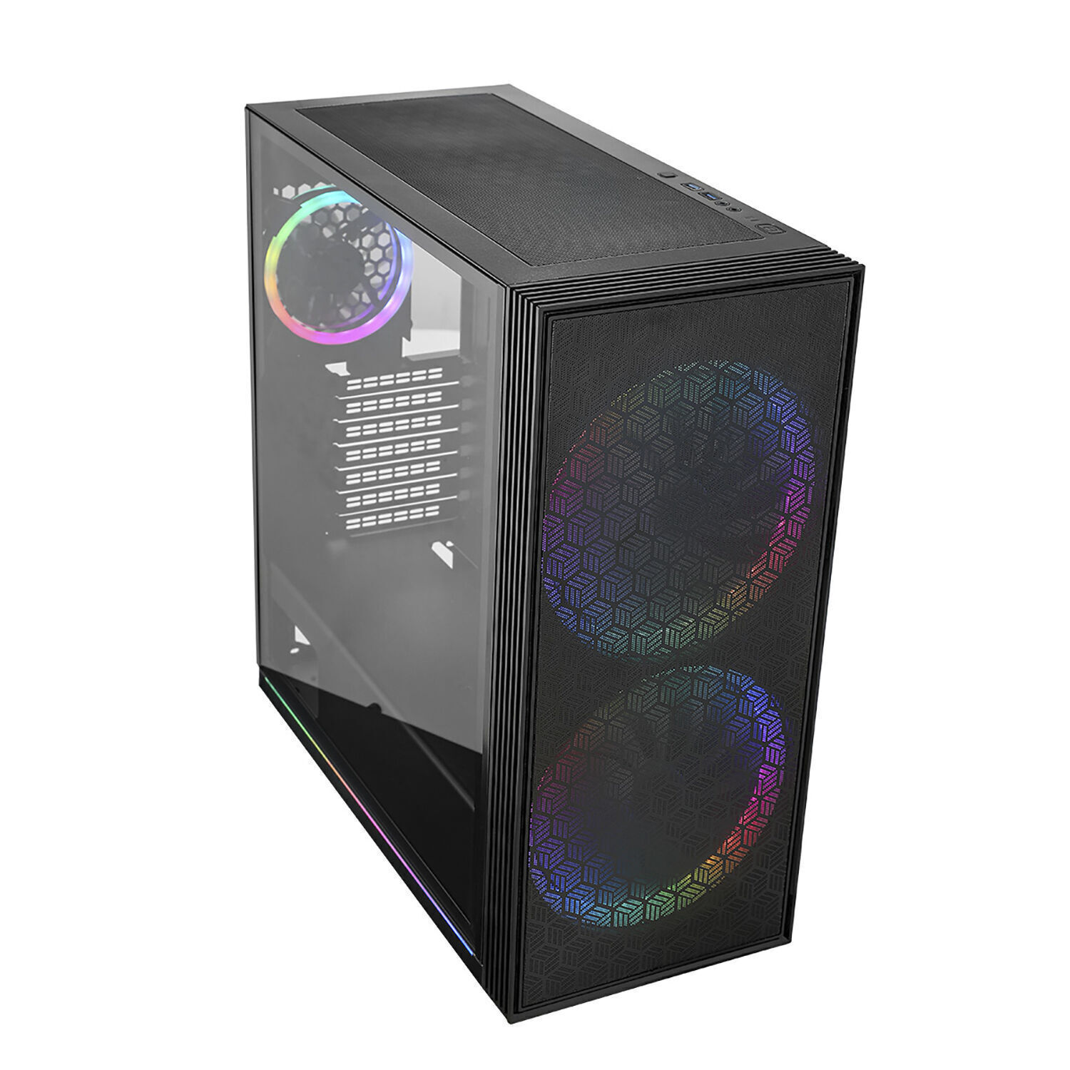 Factory Supply Gaming Computer Chassis E-atx Mid Tower Computer Case ...