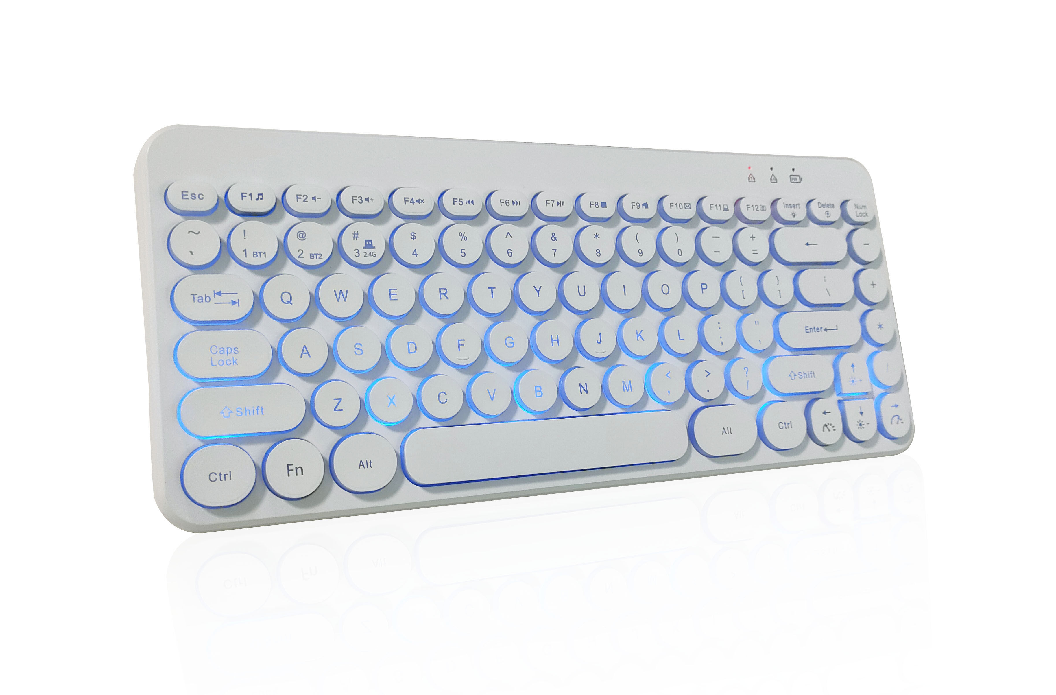 Buy Wholesale Taiwan Rechargeable 2.4g+bluetooth Backlight Keyboard_pkg ...