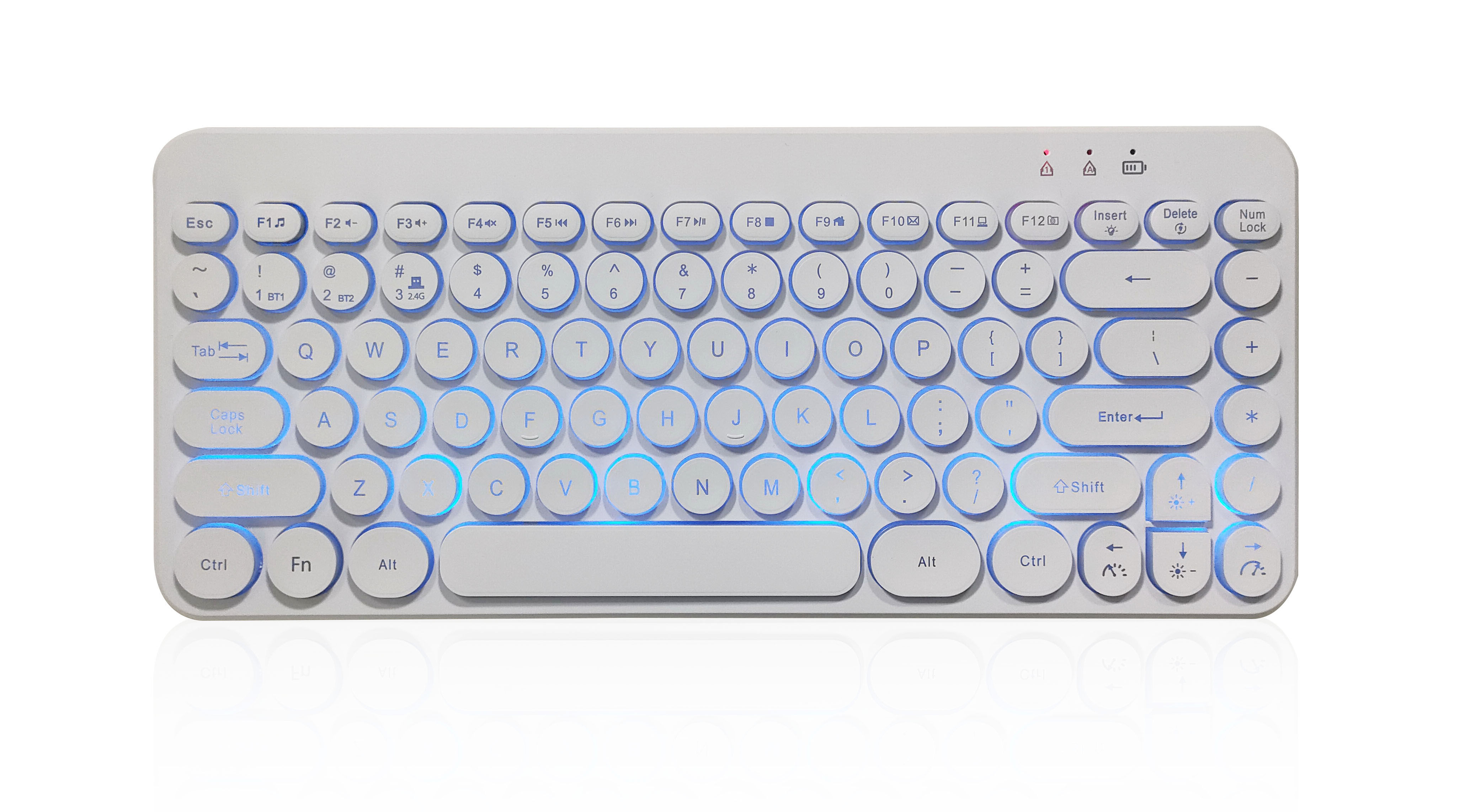 Buy Wholesale Taiwan Rechargeable 2.4g+bluetooth Backlight Keyboard_pkg ...