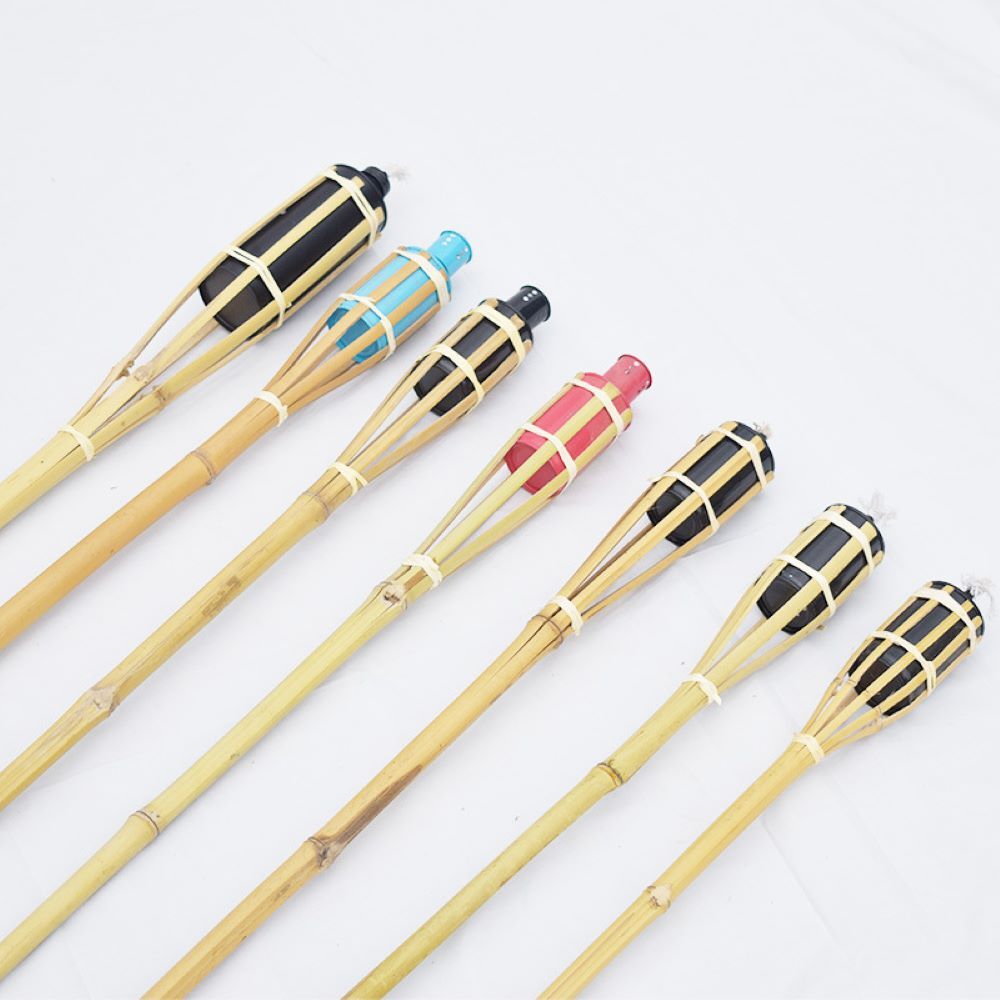 Factory Direct High Quality China Wholesale Colorful Bamboo Tiki Torch ...