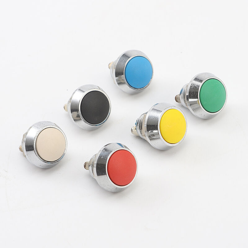 Ip67 Mini Metal Round Momentary 8mm Diameter On Off No Nc Push Button ...