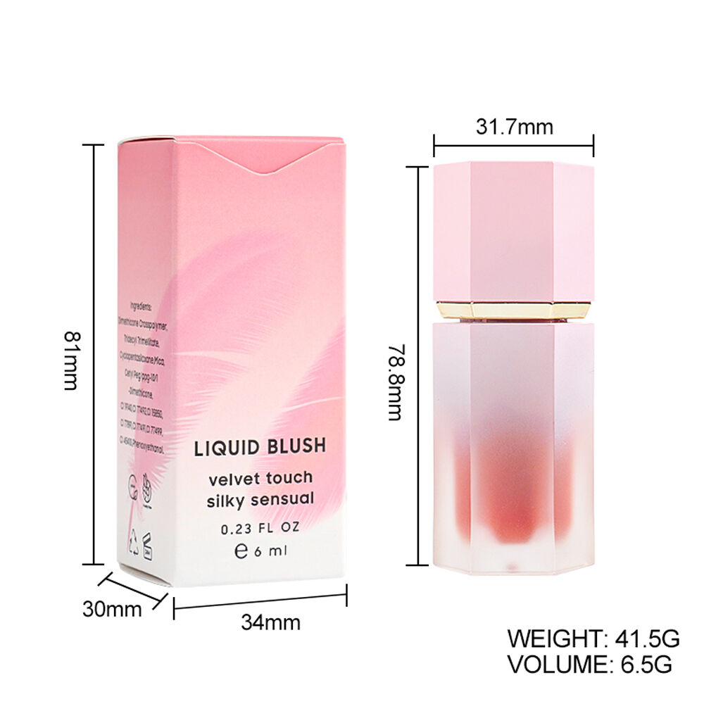 Oem/odm Long Lasting Logo-free Custom Liquid Blush For Faces - China ...