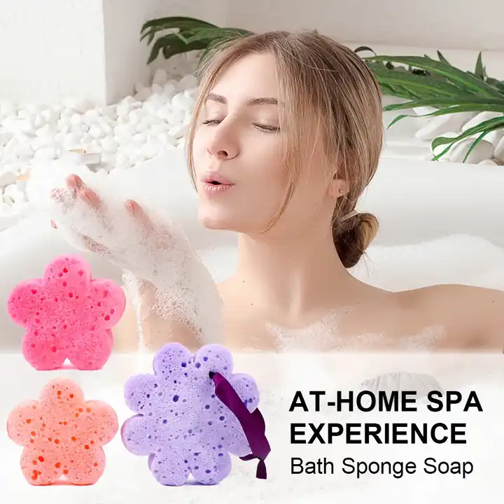 Buy Wholesale China Infused Body Wash Soft Bath Sponge Soap For Foaming ...