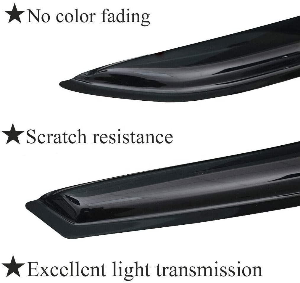 Buy Wholesale China Wholesale Black Rain Guard Door Visor Shades Dark ...