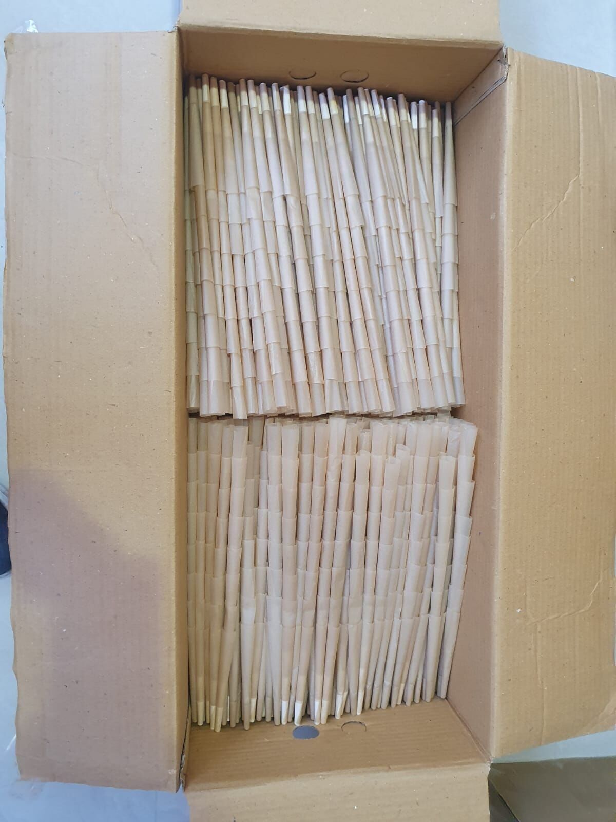 Rolling Paper Factory Wholesale Gold 110mm + Tips Rolling Paper Smoking ...