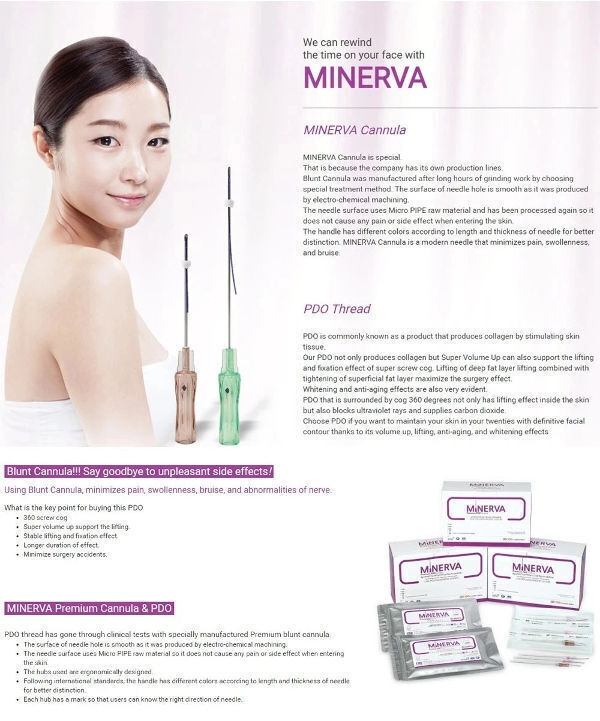 Korea Minerva Pcl Pl La Pdo Thread Face Lift Minerva Mono 30g 25mm 26g ...