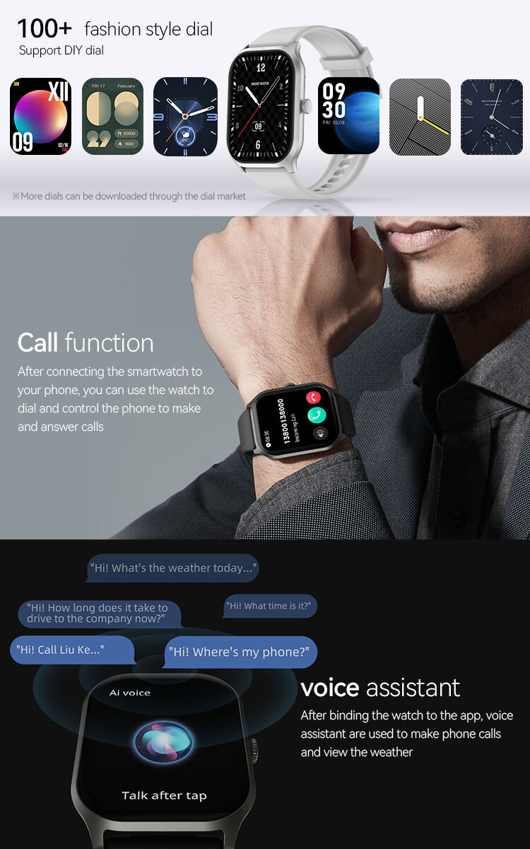 Buy Wholesale China Bwoo Hand Free Smart Watch 2023 New Smart Watch Men ...