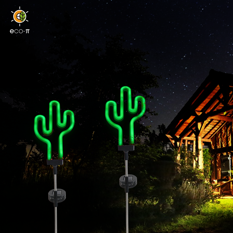 Buy Wholesale China Solar Neon Light Outdoor Light Cactus Shape ...