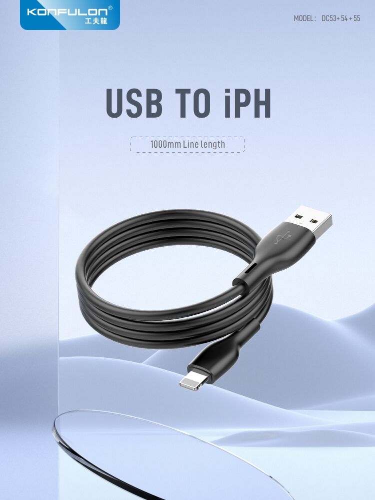 Buy Wholesale China Konfulon Wholesale New Tpe Data Cable 5v 2.4a Fast ...