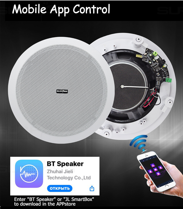 Buy Wholesale China Smart Bt In Ceiling Active Speakers Home Surround ...