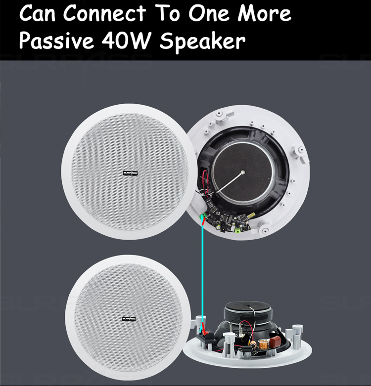 Buy Wholesale China Smart Bt In Ceiling Active Speakers Home Surround ...