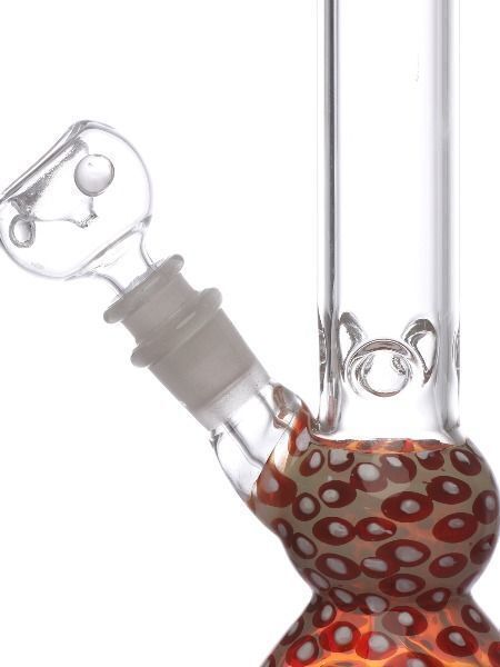 Metier 10 Inch Tall Double-bulb Glass Ice Water Pipe Bong Smoking Water ...