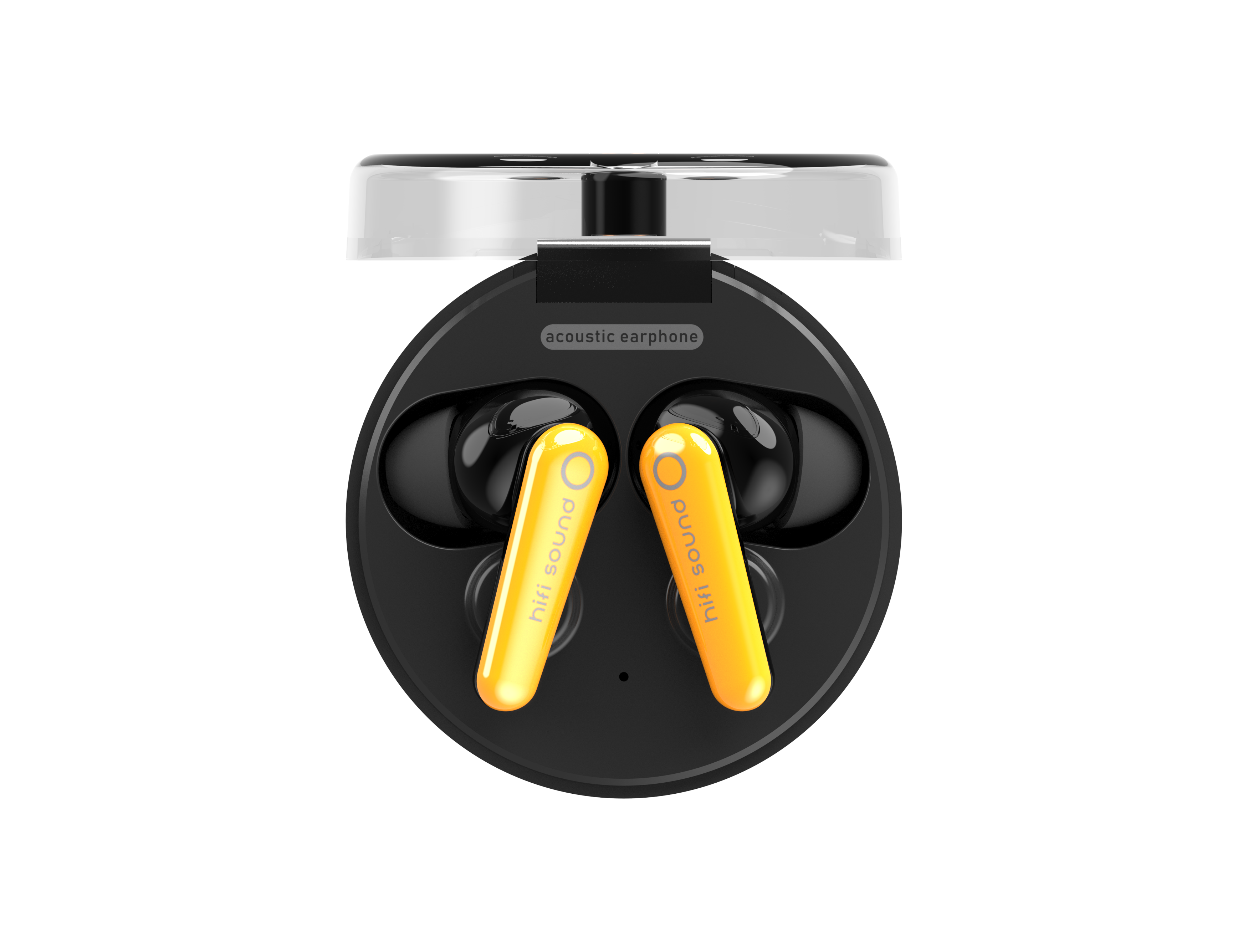 Buy Wholesale China Hifi Oem Tws Earbuds Fully Transparent Design Style ...