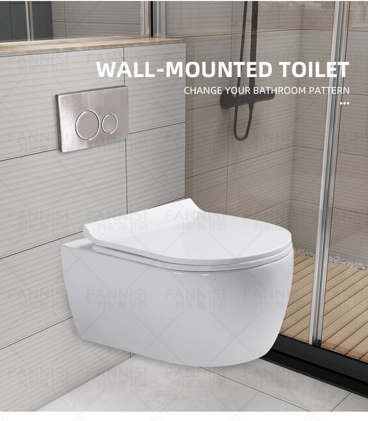 Buy Wholesale China F-82193 Italy Wall Hung Toilet Concealed Water Tank ...