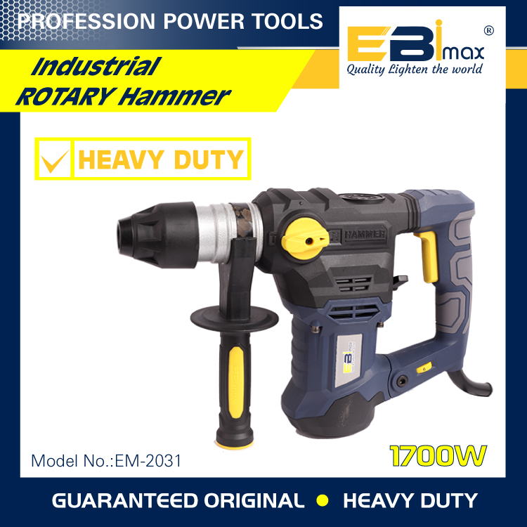 Buy China Wholesale Ebimax Rotary Hammer Drill Machine 1700w 32mm Rotary Hammers Oem Steel Wood ...
