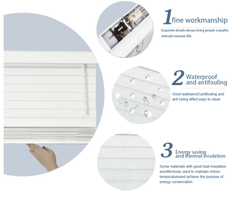 Buy Wholesale China Cordless Aluminum Pvc Wooden Blinds Pvc Faux Wood Venetian Blinds & Pvc ...