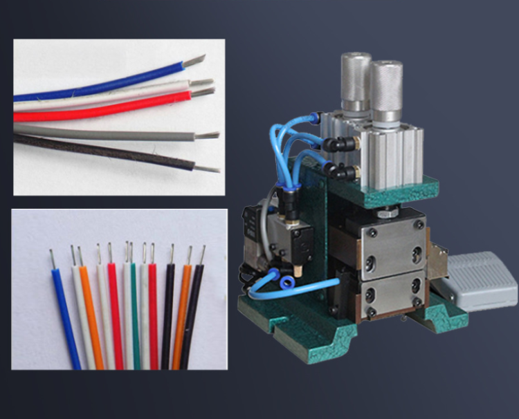 Buy Wholesale China Vertical Type Semi-automatic Copper Cable Stripper ...