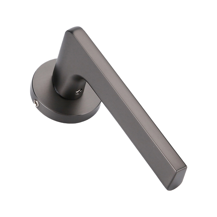 Akada Grey Matt Satin Black Nickel High Quality Door Handle Lock Zinc ...