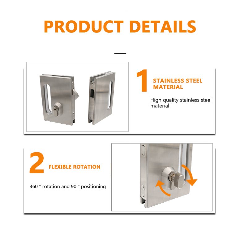 Buy Wholesale China Glass Door Hardware Fitting Double Side Glass Clamp ...