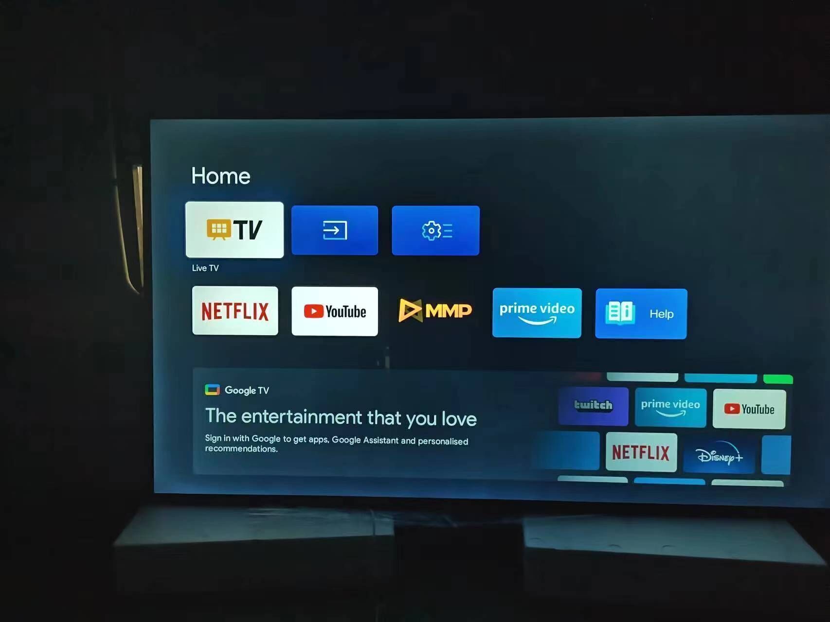 Oem 55inches 2160p Uhd Hdr Tv With Google Tv Google Assistant ...