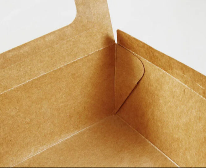 Wholesale Kraft Paper Food Box Salad Fruit Takeaway Box Lunch Packaging ...