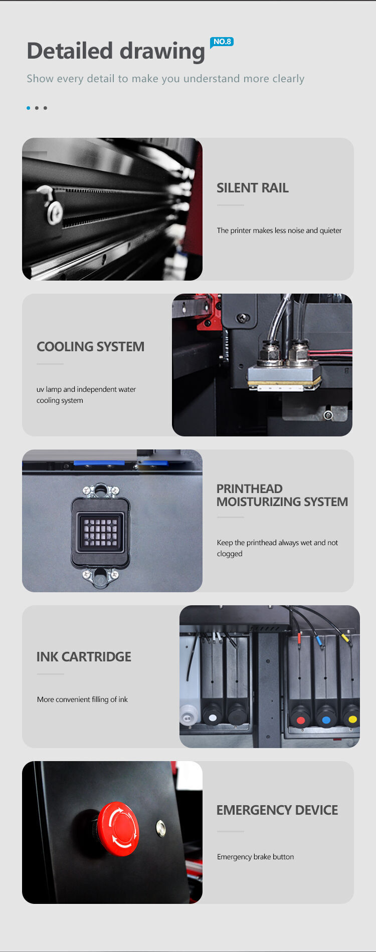 Refinecolor Zz1s Professional Personalized A3 Uv Printer Digital ...