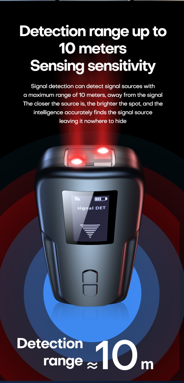 Portable Wireless Detector Wifi Camera Gps Signal Finder Locator Rf ...