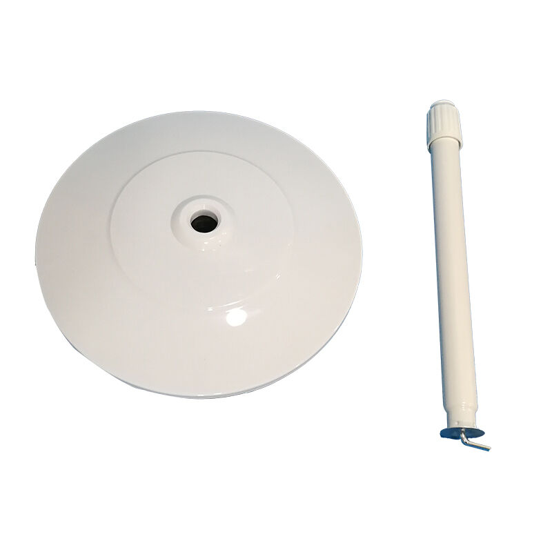 Wholesale Electric Fan Base Stands White Adjustable Height Round Stand ...