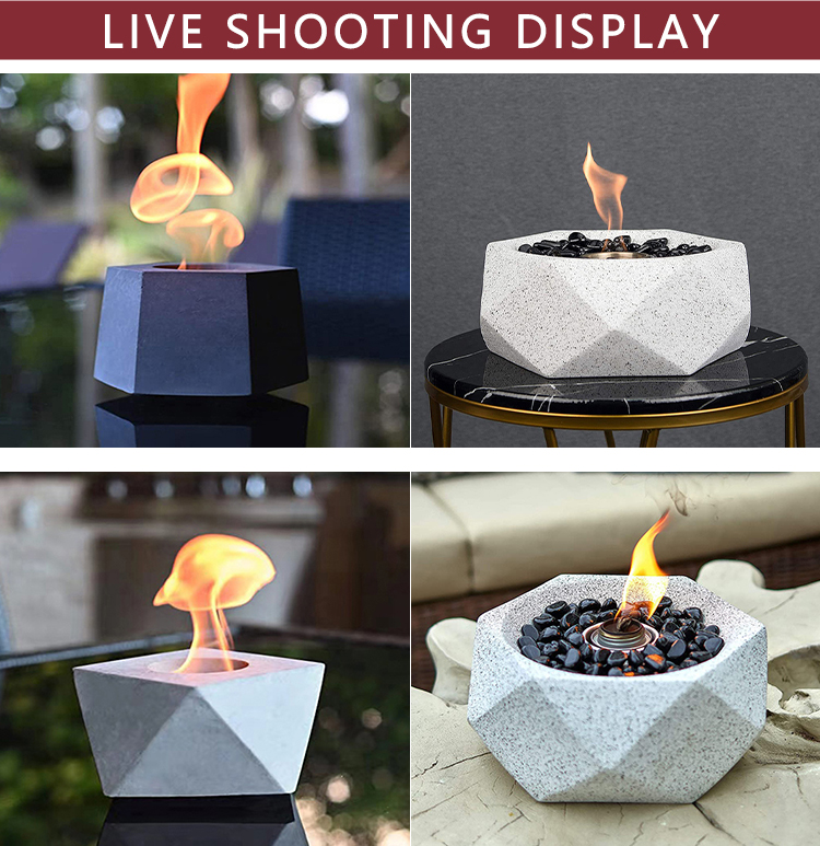Buy Wholesale China Mini Table Top Ethanol Fireplace Indoo Portable ...