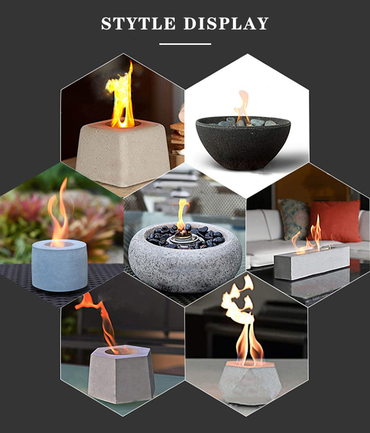 Buy Wholesale China Mini Table Top Ethanol Fireplace Indoo Portable ...