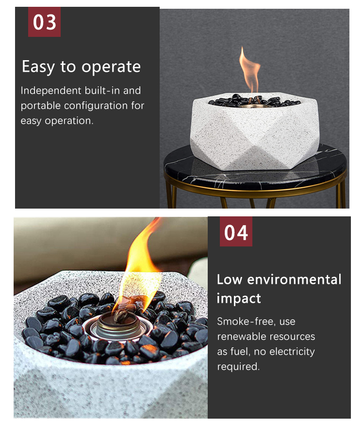 Buy Wholesale China Mini Table Top Ethanol Fireplace Indoo Portable ...