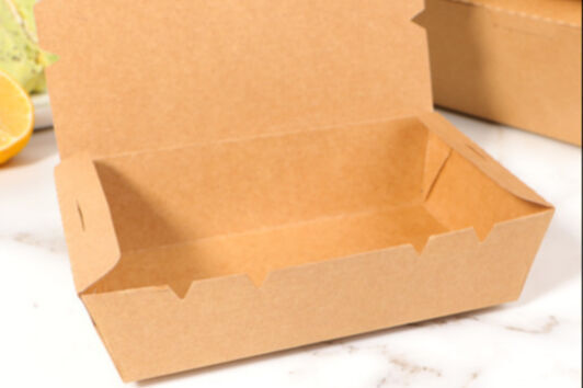 Eco Friendly Biodegradable Disposable Leakproof Kraft Paper Fruit Salad ...