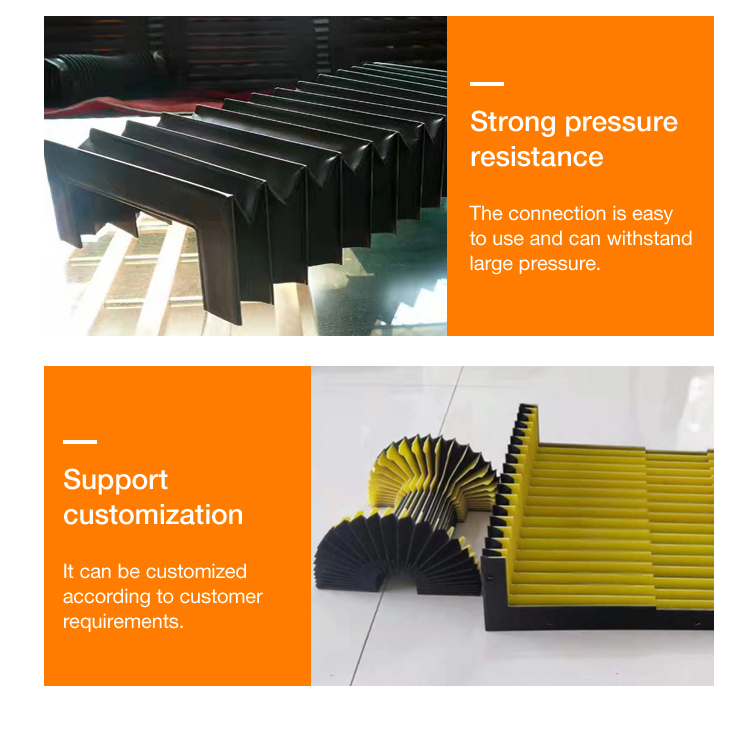 Ball Screw |linear Guide Accordion Protection Cnc Round Bellows Cover ...
